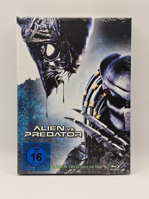 ALIEN VS. PREDATOR - Mediabook - Cover A Lim. 999 - 84' - Blu-ray/DVD - NEU/OVP EUR 88,00 ...