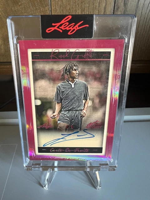 2023 LEAF ART of Sport Ruud Gullit Carte De Visite Autograph 4/6 ...
