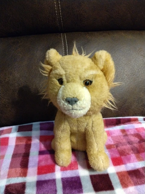 DISNEY THE LION King Movie Talking Simba Plush Stuffed Animal - Just ...
