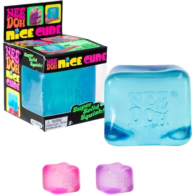 NEEDOH NICE CUBE Stress Ball Squishy Sensory Fidget Toy For Ages 3 ...