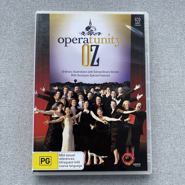 OPERATUNITY OZ | DVD | ABC TV | Opera Australia | PAL | R4 | PG | RARE ...