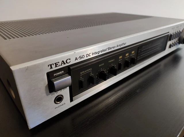 AMPLIFICATEUR TEAC A-50 avec défaut vumètre EUR 59,90 - PicClick FR