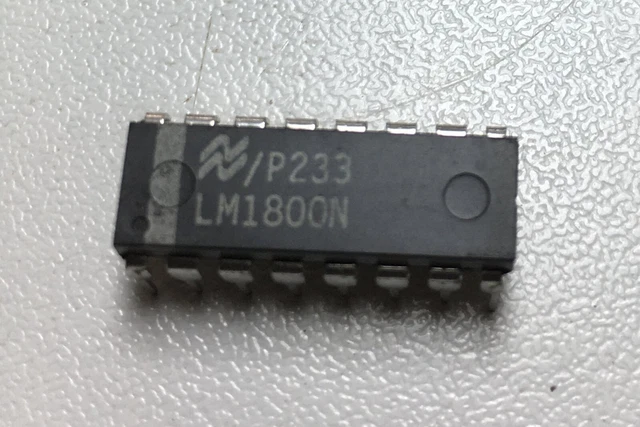 RADIO TSF UN circuit intégré démodulateur FM LM1800N EUR 6,90 - PicClick FR