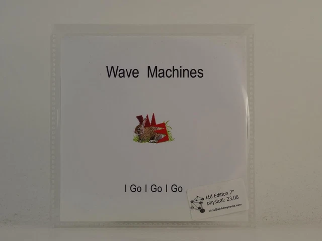 WAVE MACHINES I GO I GO I GO (H1) 1 Track Promo CD Single Picture ...