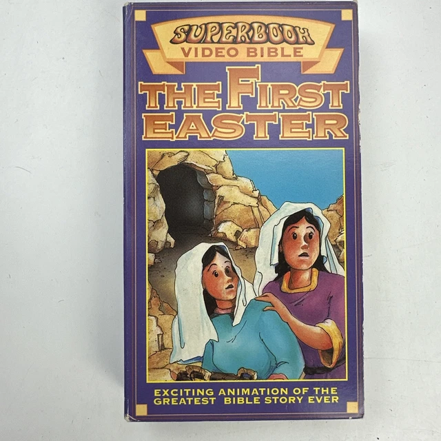 THE FIRST EASTER VHS Superbook Video Bible £8.11 - PicClick UK