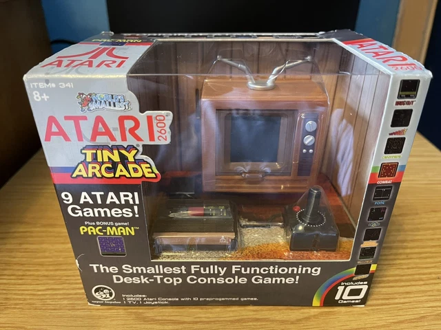 (NEW & SEALED) Atari 2600 Tiny Arcade - 10 Playable Games *Retro Mini Console £21.99 - PicClick UK