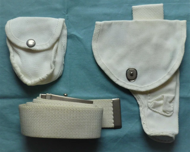 ITALIAN POLICE SERVICE Set Belt Holster Handcuffs Pocket - No Helmet £ ...