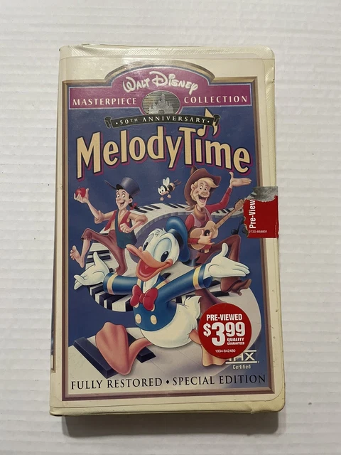 WALT DISNEY MELODY Time VHS 50th Anniversary Masterpiece £2.88 ...