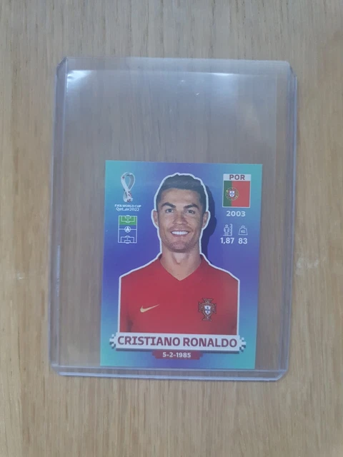 2022 FIFA WORLD Cup Qatar Panini WM - POR18 Cristiano Ronaldo - Single ...