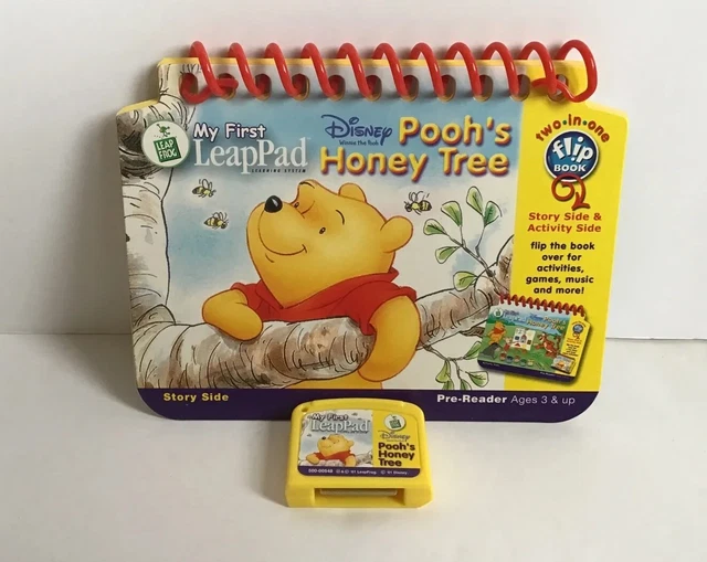 MY FIRST LEAP Pad Book and Cartridge Disney Winnie the Pooh Leap Frog £ ...