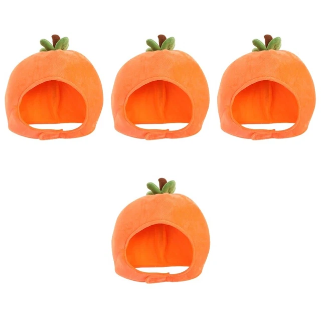 4 PCS CHRISTMAS Costume Hat Persimmon Shaped Caps Vegetable Cosplay ...