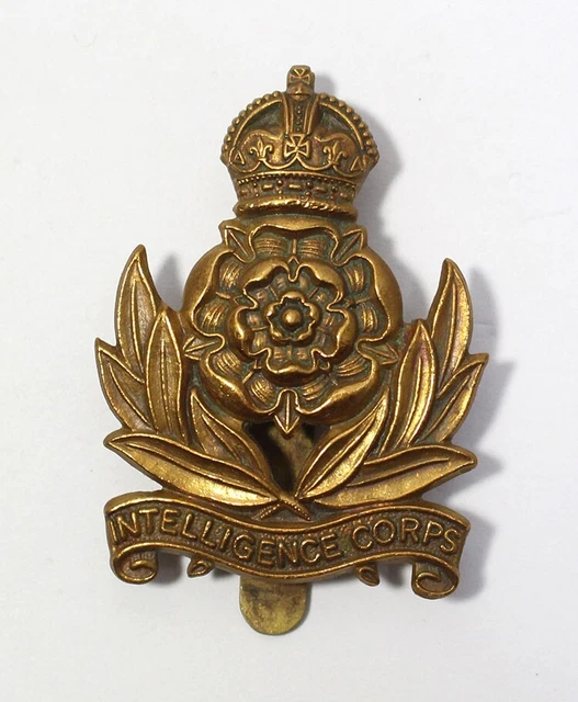 CAP BADGE : Intelligence Corps - BRITISH ARMY (matériel original!) EUR ...