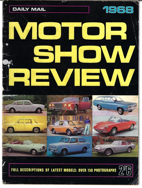 DAILY MAIL MOTOR Show Review 1968 UK Car Market Review for 1969 ...