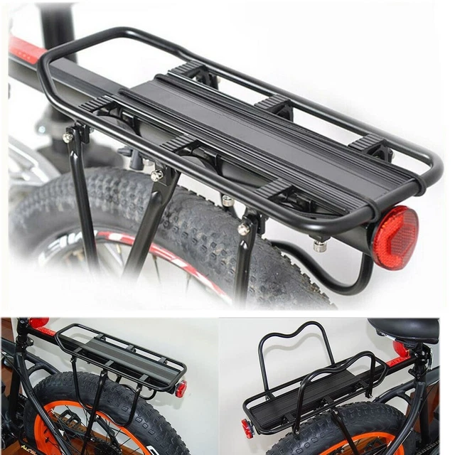 HEAVY DUTY REAR Bike Rack Bicycle Cargo Rack Luggage Carrier Holder ...