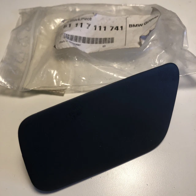 BMW E60 E61 Headlight Washer Left Flap Primed Original Genuine New ...