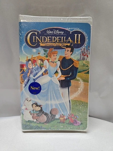 Walt Disney S Cinderella Ii Dreams Come True Vhs 2002 Factory Sealed