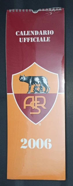 A.S. ROMA - Calendario Ufficiale 43x15 Anno 2006 - Sigillato - Per ...
