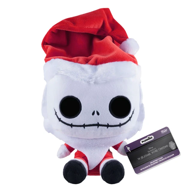 FUNKO POP NIGHTMARE Before Christmas 30th Anniversary Santa Jack Plush ...