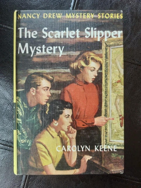 VINTAGE NANCY DREW Mystery #32 The Scarlet Slipper Mystery © 1954 $12. ...