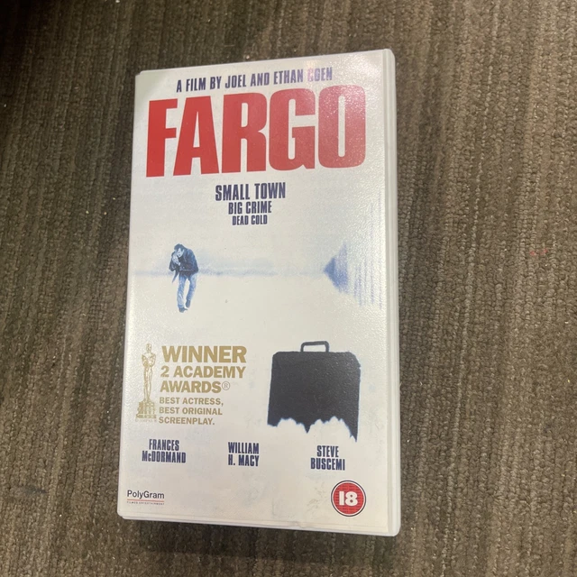 FARGO VHS PAL Winner 2 Academy Awards Polygram Frances McDormand £6.00 ...