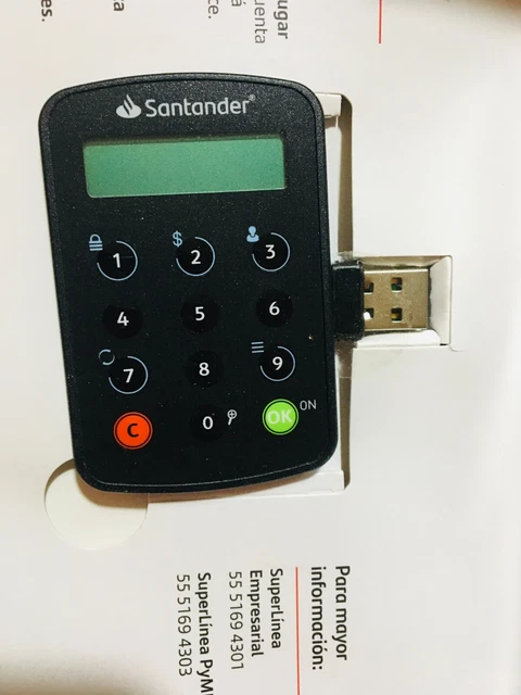SANTANDER DIGIPASS SECURITY token EUR 136,54 - PicClick FR