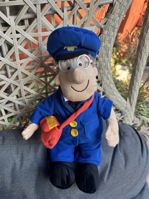 POSTMAN PAT PLUSH 15" tall Soft Toy 2007 Royal Mail Group vgc Vintage £ ...