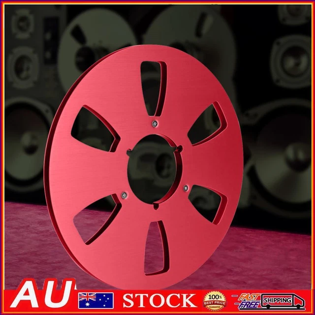 10.5 INCH EMPTY Tape Reel 6 Hole for Studer ReVox/TEAC/BASF (Red) $32. ...