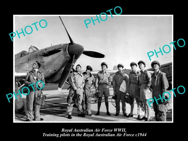 OLD HISTORIC PHOTO OF ROYAL AUSTRALIAN AIR FORCE WWII RAAF PILOT ... OLD HISTORIC PHOTO OF ROYAL AUSTRALIAN AIR FORCE WWII RAAF PILOT ...