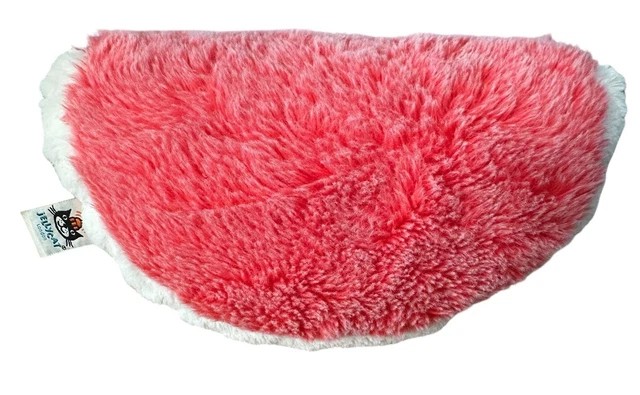 JELLYCAT MEDIUM AMUSEABLE Watermelon Slice - Fluffy Melon Soft Toy 11 ...