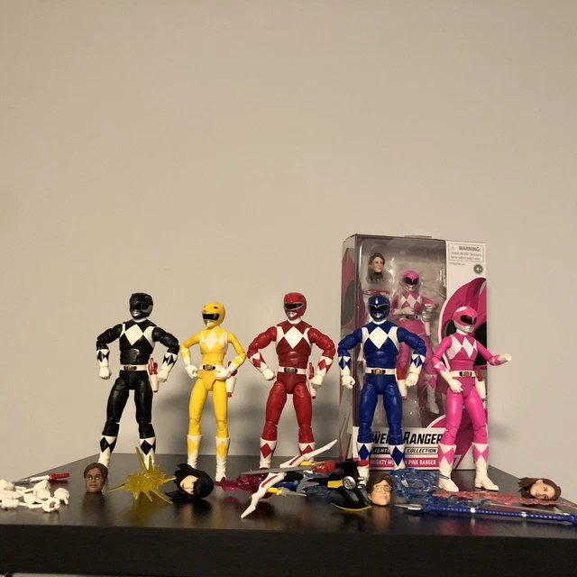 POWER RANGERS LIGHTNING Collection Mighty Morphin Team Lot Blue ...