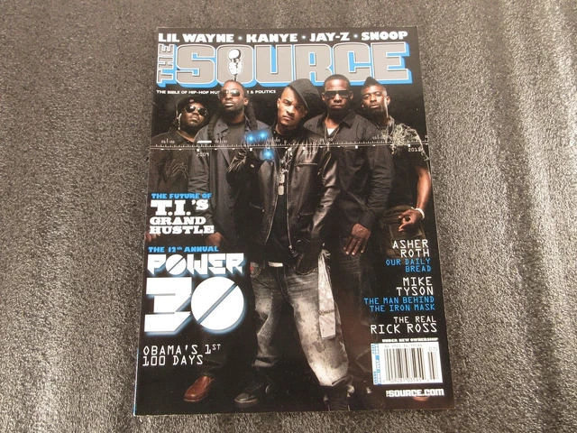 THE SOURCE MAGAZINE 232 June July 2009 Rap Hip-Hop 2000s Y2K Kanye Jayz ...