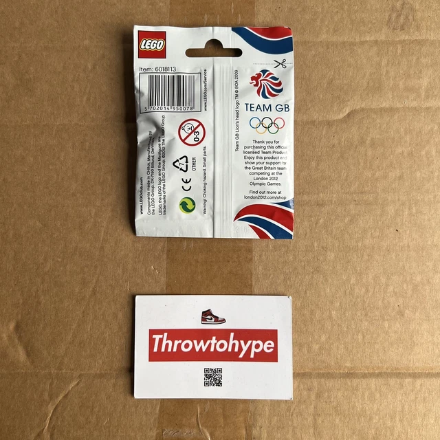 LEGO MINIFIGURES OLYMPICS Team GB Series Sealed Mystery Blind Bag ...
