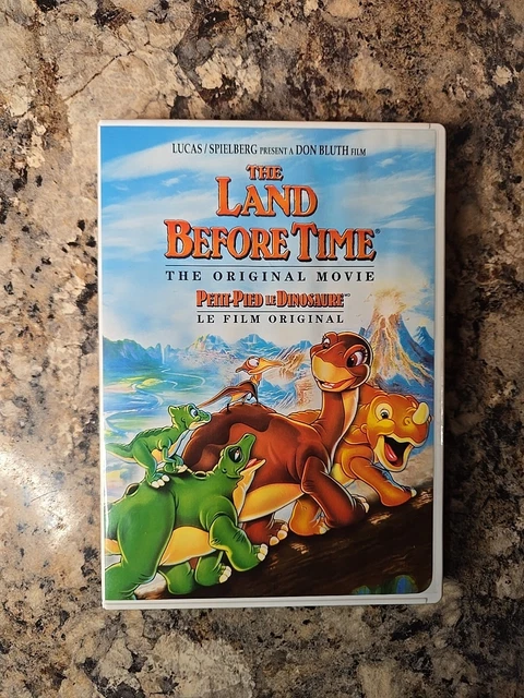 THE LAND BEFORE Time The Original Movie DVD Bilingual - Very Good ...