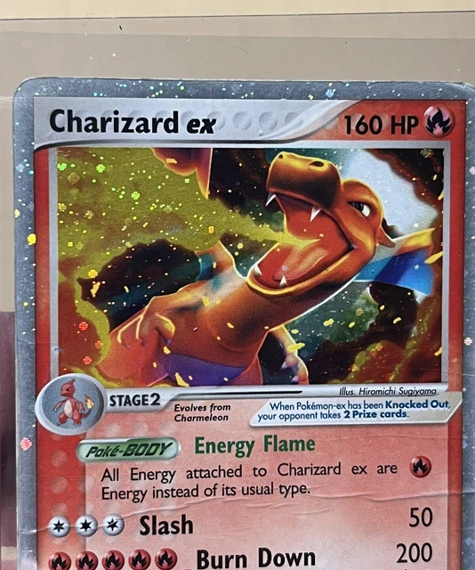 2004 POKEMON EX Fire Red Leaf Green Charizard EX 105/112 Damaged EUR ...