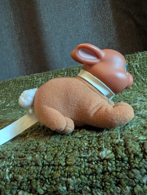 RARE VINTAGE SIMBA Brown Bunny Rabbit Firm Head Soft Body Plush Toy 5 ...