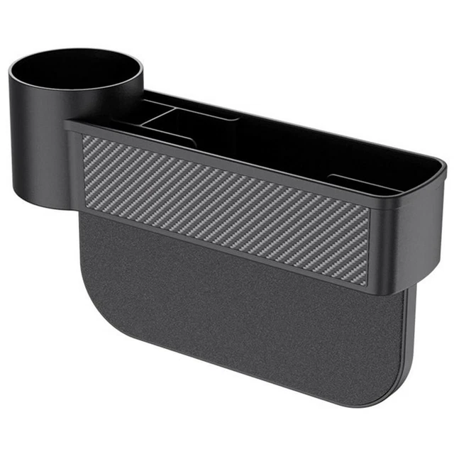 CAR SEAT CENTER Control Crevice Storage Box Gap Pocket Side Cup Holder ...