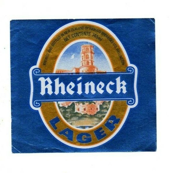 NEW ZEALAND - Vintage Beer Label - Waikato Breweries, Wellington ...