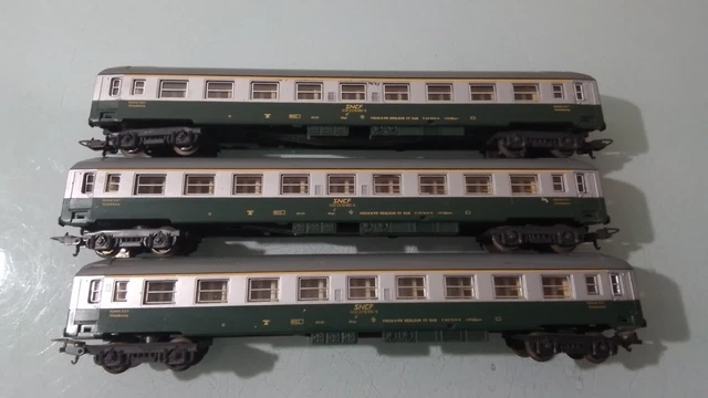 LIMA HO 309128. Rame De 3 Voitures Voyageurs A9 Sncf Paris Strasbourg ...