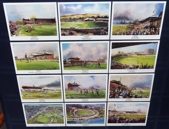 1990S ARTSCENE AFL Posters : CLUB HOME GROUNDS (Pick-A-Club, from list ...