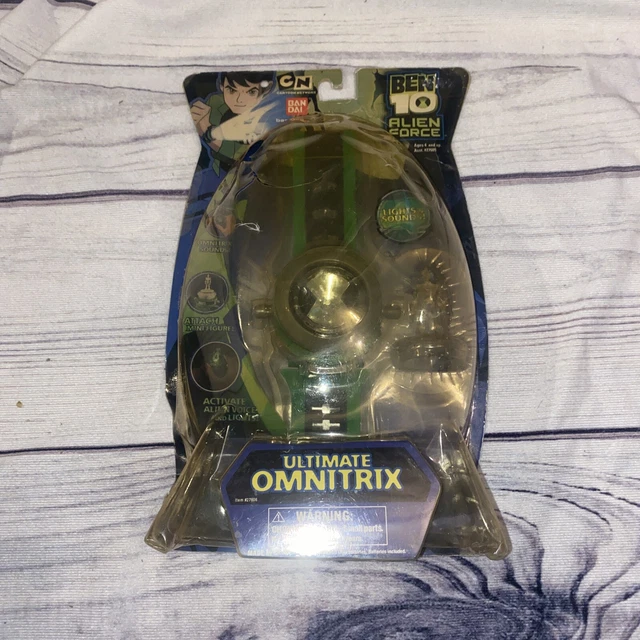 BEN 10 ALIEN Force Ultimate Omnitrix 2008 rare Cartoon Network Alien ...