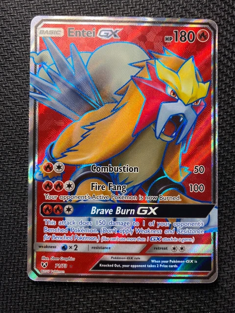 ENTEI GX - 71/73 Shining Legends (Pokemon) Full Art Ultra Rare EUR 7,12 ...