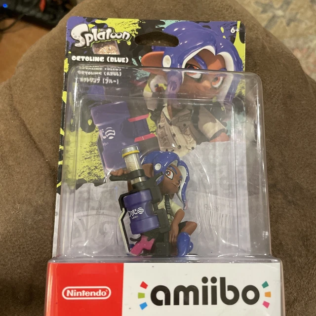 AMIIBO OCTOLING BLUE Splatoon Series Figure Character For Nintendo ...