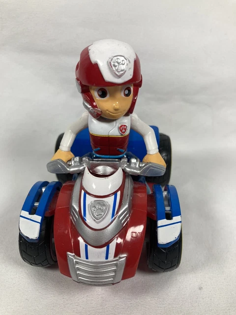PAW PATROL RYDER Rescue Vehicle ATV Quad Bike & Figure With Helmet £6. ...