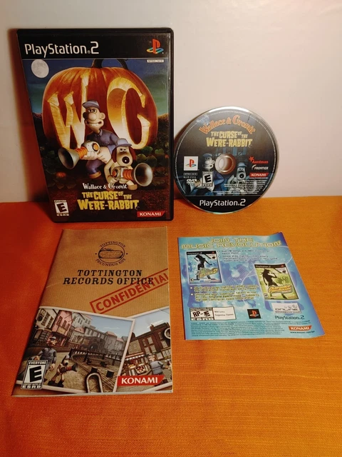 WALLACE & GROMIT The Curse of The Were-Rabbit Sony PS2 $11.49 - PicClick CA