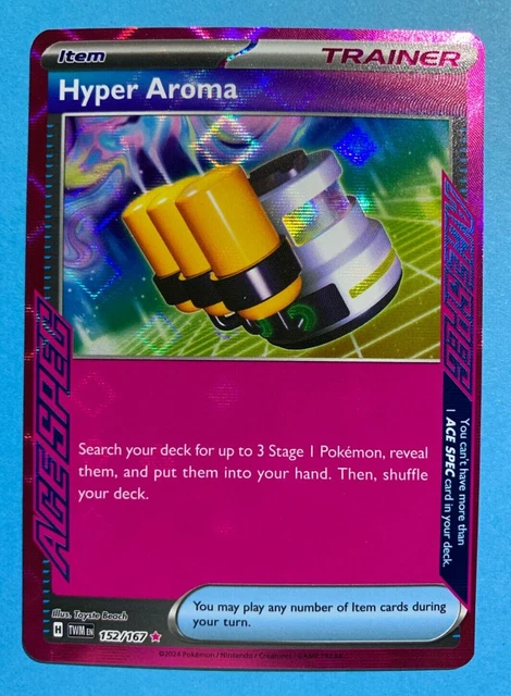 HYPER AROMA 152/167 - Twilight Masquerade - ACE SPEC- Pokémon Card ...
