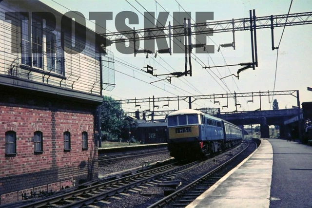 35MM SLIDE BR British Railways Electric Loco Class 85 E3059 Lichfield ...