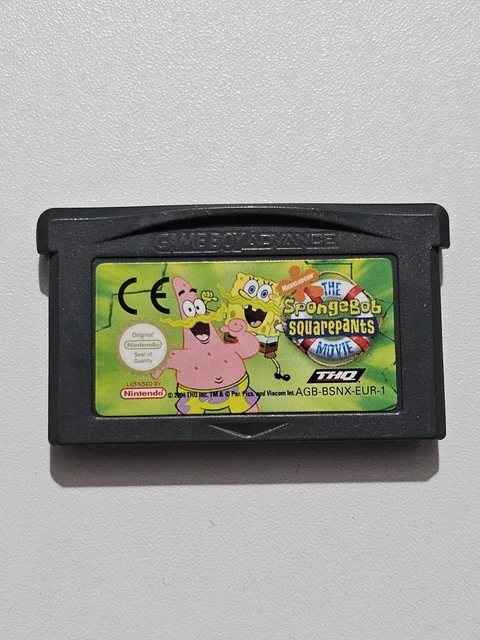 SPONGEBOB SQUAREPANTS MOVIE (Nintendo Game Boy Advance, 2004) £7.00 ...