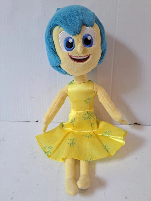 DISNEY PIXAR TOMY Inside Out Talking Joy Emotion Plush Doll 16” With 5 ...
