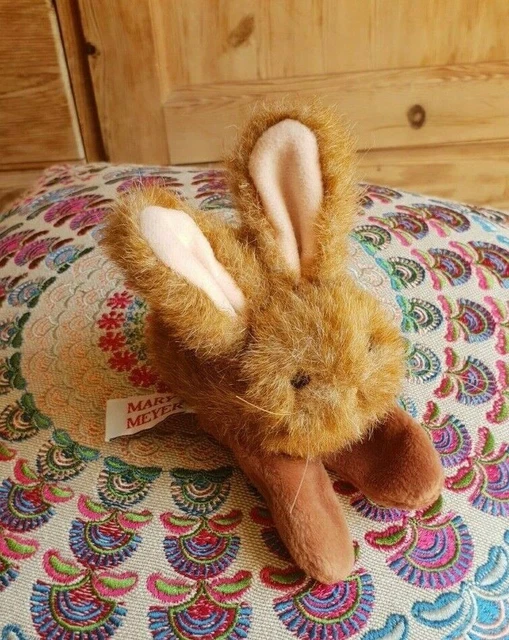 VINTAGE 1993 MARY Meyer Brown Bunny Rabbit Finger Puppet Plush Soft Toy 5" £16.95 - PicClick UK