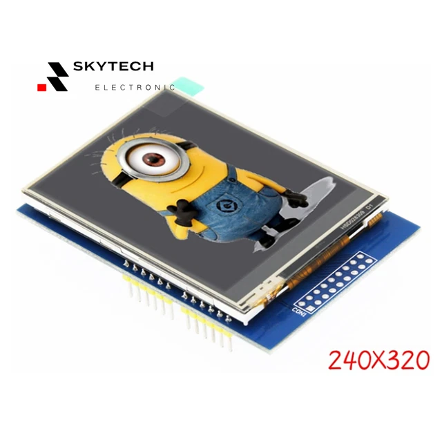 2.8'' LCD 8-BIT Parallel Bus Monitor Module ILI9341 Criver For Mega2560 ...